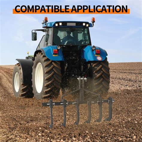 Chisel Plow Scarifier 48 3 Point Tiller Plow Implement Cultivator Cat 0 And Cat 1 Ebay