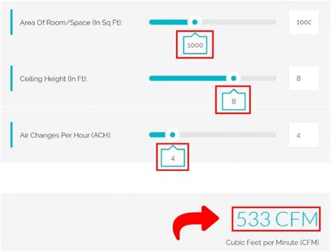 CFM Calculator How To Calculate CFM CFM Calculation Charts
