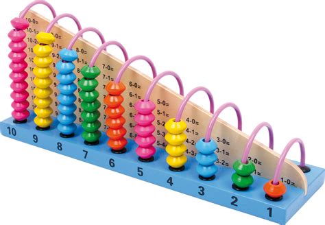 Abacus Colorful Computing Frame Wooden Beads Sezonall