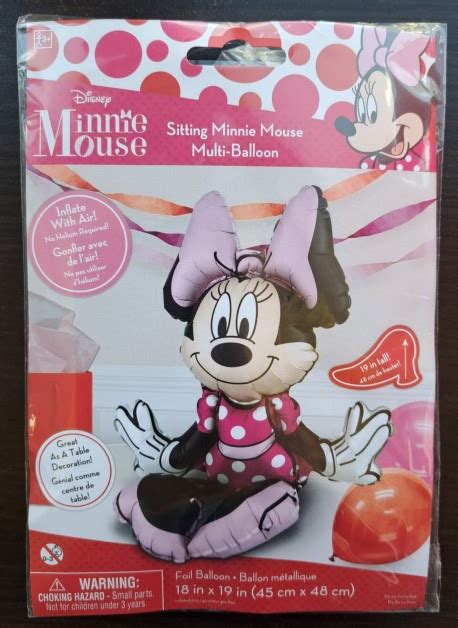 Balon Folie Minnie Mouse Sitter 38 45 Cm