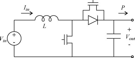Synchronous Boost Converter With Signal Definitions Download
