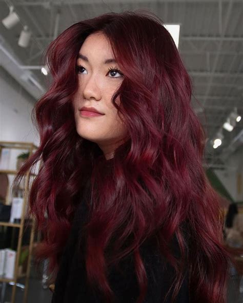 35 Splendid Dark Red Hair Color Ideas For 2023 In 2023 Dark Red Hair