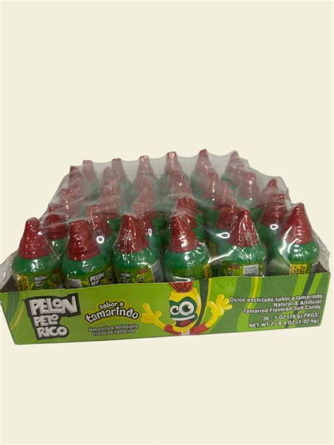 Pelon Pelo Rico Tamarind Squeeze Candy Don Dulce Dulceria