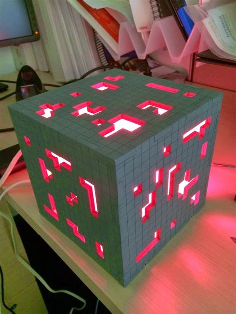 Minecraft Redstone Lamp Street Lights