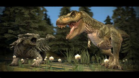Ankylosaurus Vs Trex By Trex096 On Deviantart