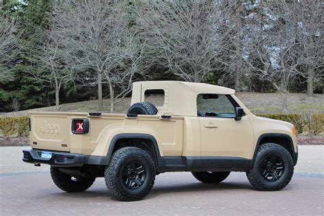 Jeep Comanche Concept Has A 5 Foot Bed And Custom Wheels