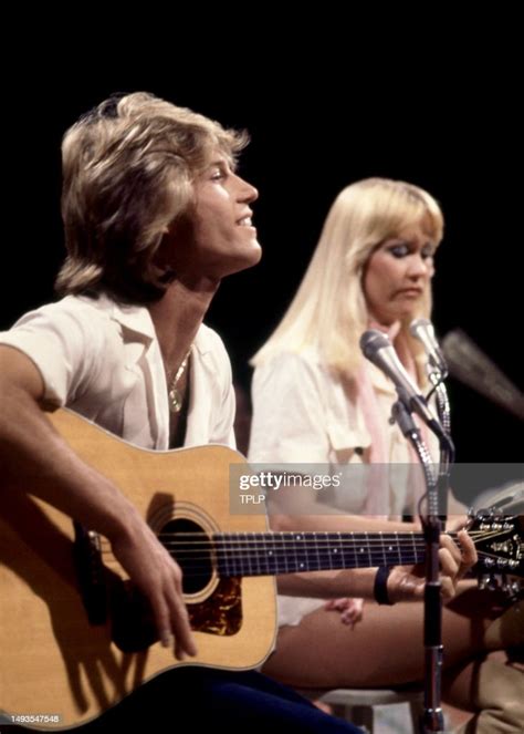 Englishaustralian Singer And Songwriter Andy Gibb And Swedish Singer