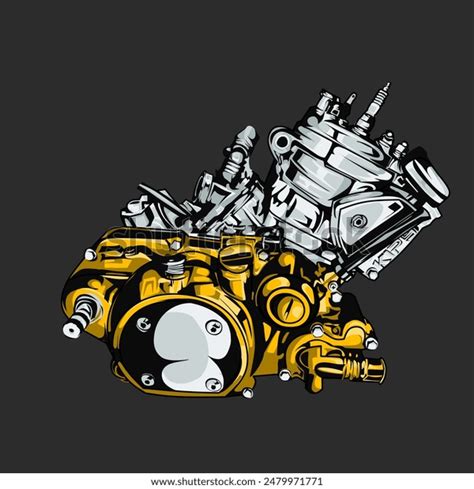 106 Imágenes Fotos De Stock Objetos En 3d Y Vectores Sobre Two Stroke Engine 3d Shutterstock