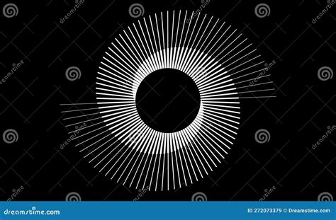 Spiral With White Colors Lines As Dynamic Abstract Vector Background Or
