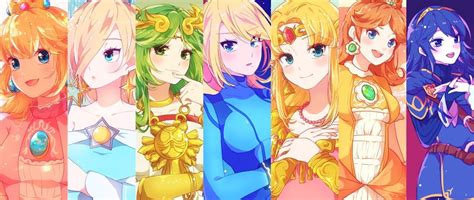 Smash Bros Girls Nintendowaifus