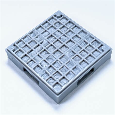 3d Printable Modular Raised Metal Platforms By Custom Miniature Maker