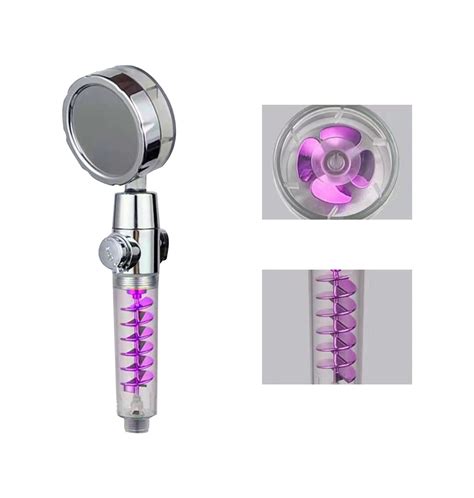 High Pressure Dual Turbo Fan Shower Head