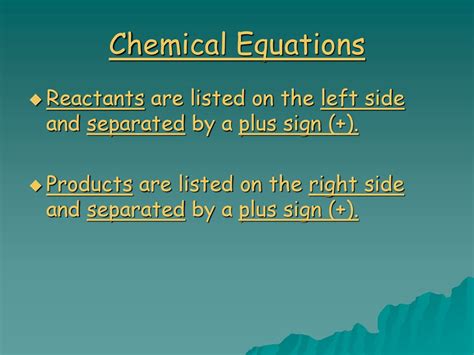 Equations And Balancing Ppt Download