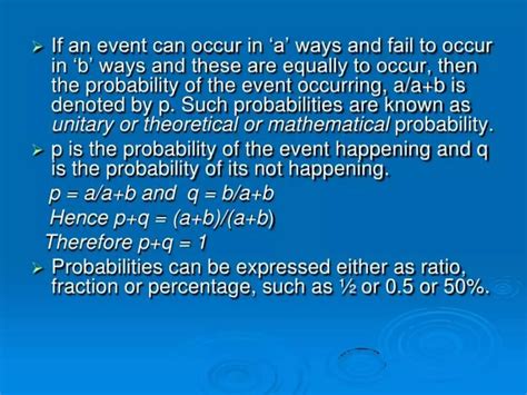 Basics Of Probability PPTX