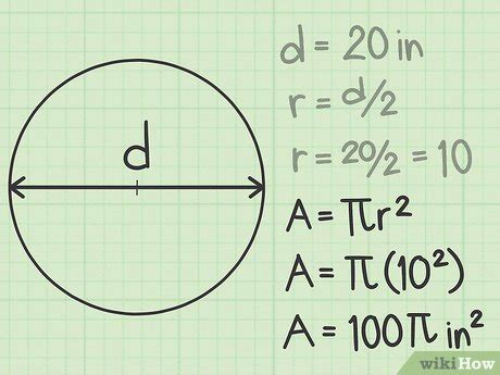 5 Ways To Calculate The Area Of A Circle WikiHow