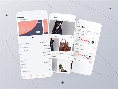 Flutter Ui Template Designs Themes Templates And Downloadable Graphic Elements On Dribbble