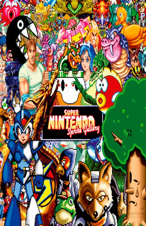 Super Nintendo Sprite Gallery