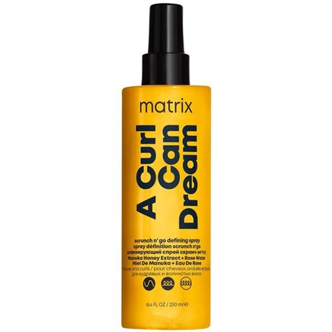 Matrix A Curl Can Dream Scrunch N Go Defining Spray 250ml Justmylook