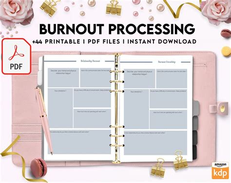 Burnout Processing Journal Stress Employment Burnout Relationship Burnout Emotional Burnout