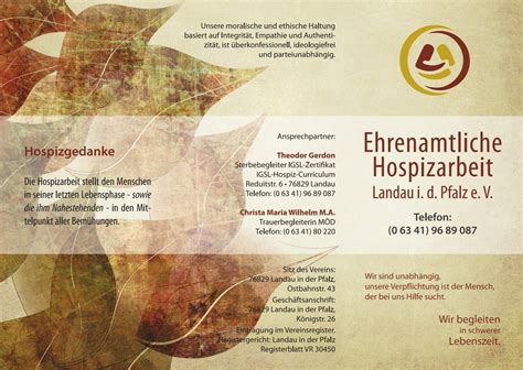 Flyer Ehrenamtliche Hospizarbeitpdf