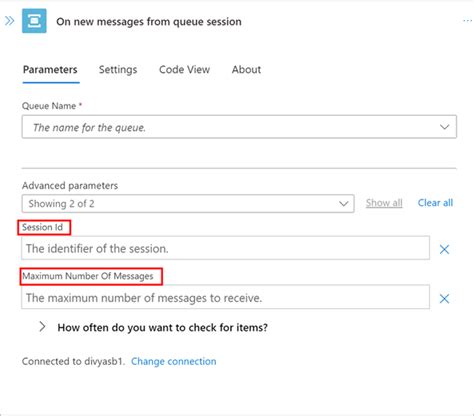 session support for service bus built in connector logic apps standard