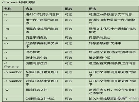 Dlt Convert日志解析工具的使用说明 Csdn博客