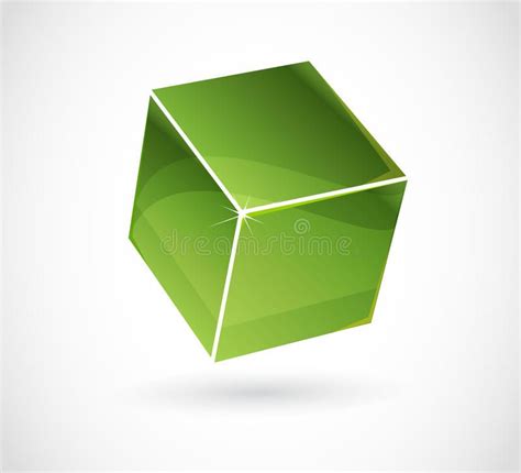 Cube Vector With 3d Effect