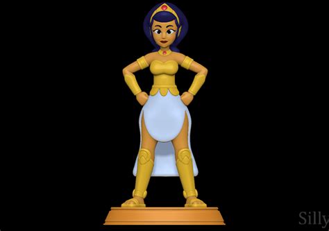 Angela My Talking Angela D Print Model Cgtrader