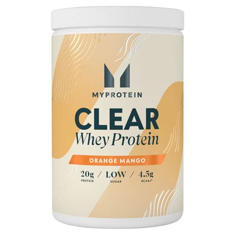 Myprotein Clear Whey Isolate Orange Mango 522 G Storefront En