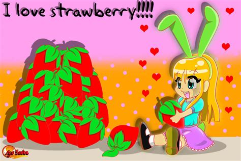 Bunny Girl Love Strawberry By Super Kyo On Deviantart