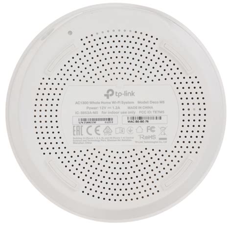 DOMÁCÍ SYSTÉM WI-FI DECO-M5(1-PACK) 2.4 GHz, 5 GHz ... - Vnitřní - Delta
