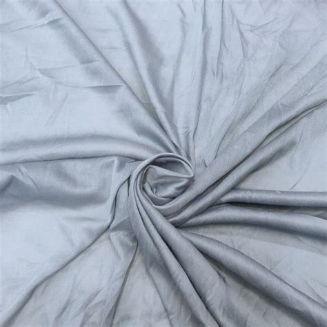 Steel Grey Solid Lycra Fabric Tradeuno Fabrics