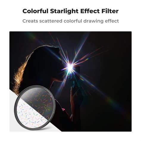 82mm Colorful Streak Filter Kandf Concept