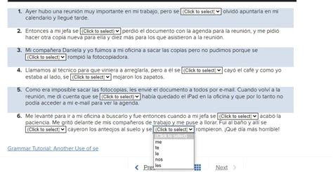 Solved Paso 1 Completa Cada Oracion Con El Sujeto Y El Participio