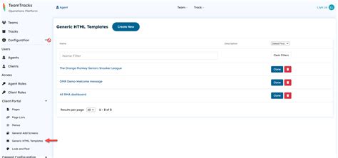 Generic Html Templates