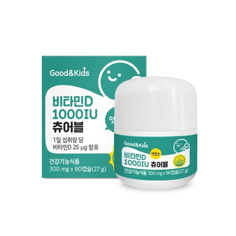 굿앤키즈 비타민d1000iu츄어블 홈플러스 택배배송
