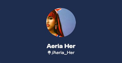 Aeria Her Instagram Tiktok Linktree
