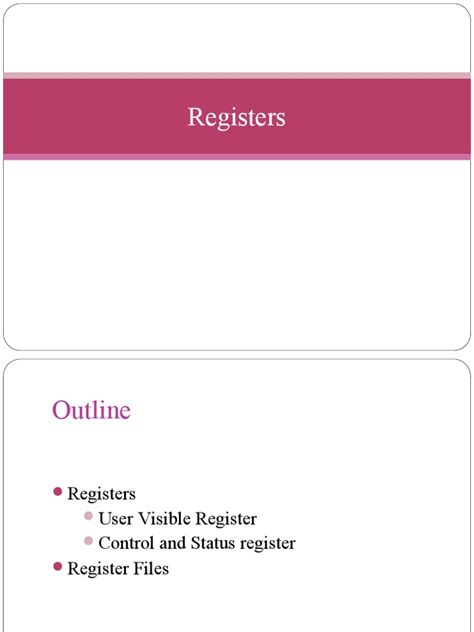 2 Registers 13 12 2022 Pdf Computer Science Computer Architecture