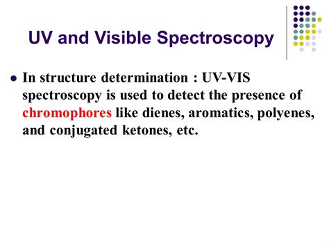 Visible And Ultraviolet Spectroscopypdf