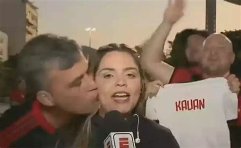 Repórter Da Espn Sofre Assédio De Torcedor Do Flamengo Que é Detido