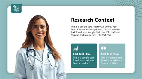 Research Context Slide With Placeholder Text SlideModel