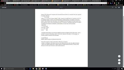 In C With Comments Numeric Ipv4 Addresses For