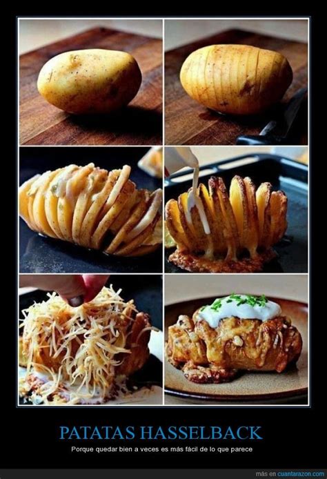 ¡cuánta Razón Patatas Hasselback