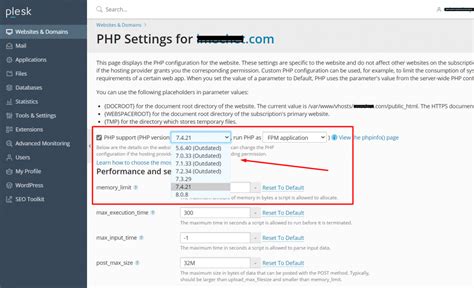 Cara Mengganti Versi Php Di Plesk Panel Rumahweb