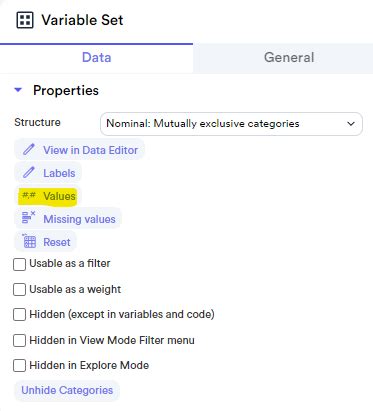 How To Band Numeric Variables Using R Displayr Help