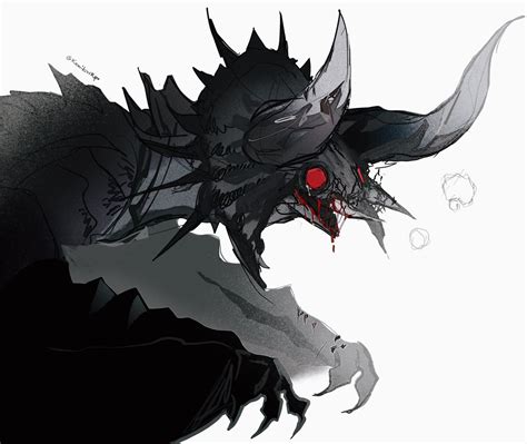 Diablos Monster Hunter Drawn By Kamikiririp Danbooru