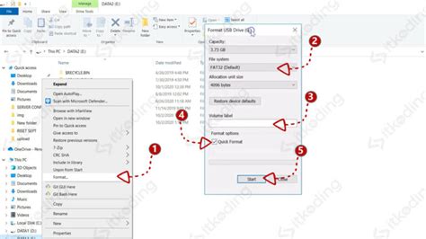 Cara Format Flashdisk Di Windows Mac And Linux Yang Benar