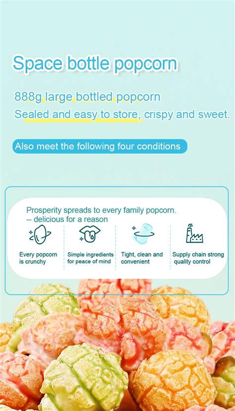 Popcornclassic Popcorn Rainbow Multi Flavored Multi Capacity Popcorn