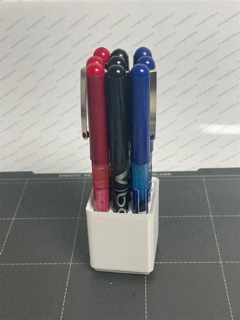 Gridfinity Pen Holder By Hushagehobbyno Download Free Stl Model