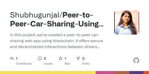 GitHub Shubhugunjal Peer To Peer Car Sharing Using Blockchain In This Project We Ve Created